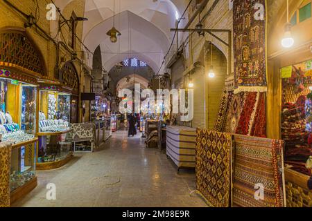 ISFAHAN, IRAN - JULY 9, 2019: View of the Bazaar (market) in Isfahan ...