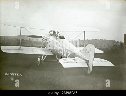 Gloster Mars I, G-EAXZ, in its Gloster I form where the fuel tank was ...