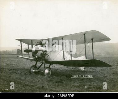 Gloster Mars VI Nighthawk, J6926, powered by a 325hp Bristol Jupiter ...