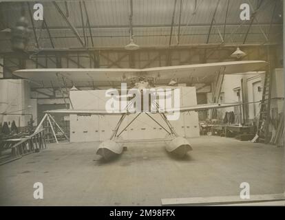 The sole Gloster Goring, J8674, in seaplane configuration Stock Photo ...