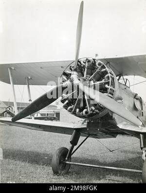 The sole Gloster Goring, J8674, fitted with a Bristol Pegasus radial ...