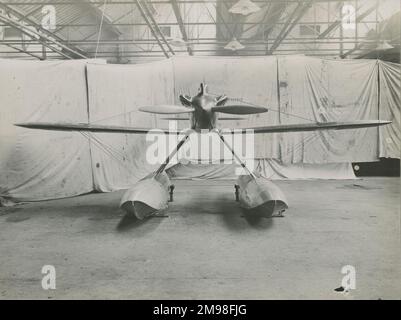Gloster VI, N249, Golden Arrow, at Calshot in September 1929, the ...