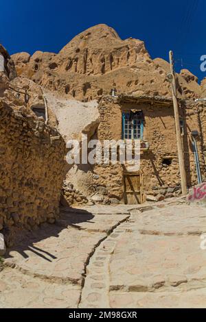 Kandovan - ancient Iranian cave village in the rocks (Candovan), East ...