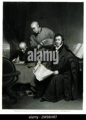 Robert Morrison 1782 1834 Stock Photo - Alamy
