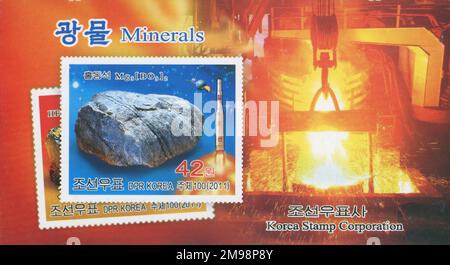 2011 North Korea stamp set. Architecture of Pyongyang. Mangyongdae ...