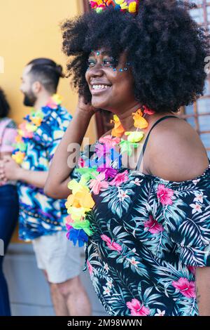People having fun in the Brazilian Carnival Stock Photo - Alamy