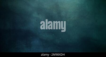 horror haunted scary theme, green blue teal color, grunge rough texture ...