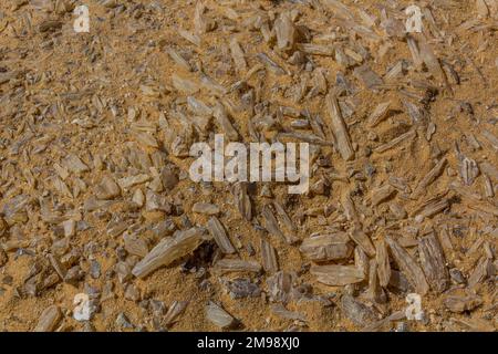 Quartz at the Crystal Mountain in the Western Desert, Egypt Stock Photo ...