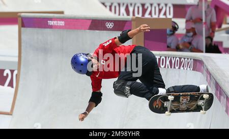 Sakura Yosozumi of Japan competes in the quarter finals of the women's ...