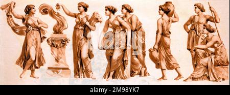 Transfer of classical frieze. (3 of 3 Stock Photo - Alamy