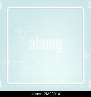 Clean medical background with frame vector Stock Vector Image & Art - Alamy