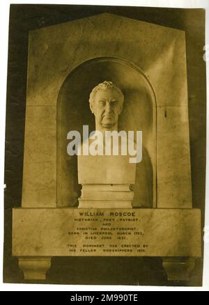 Portrait of William Roscoe (1753-1831) an English historian, leading ...