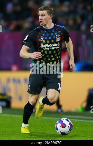 #14, Ben Sheaf of Coventry City at warm up during the Sky Bet ...