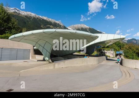 Hungerburgbahn Innsbruck, Architecture by Zaha Hadid Stock Photo - Alamy