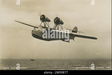 Saunders-Roe A17 Cutty Sark, S1575, was considered by the Seaplane ...