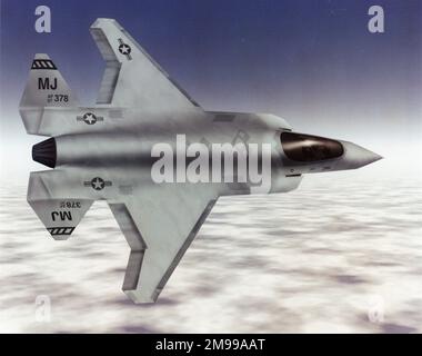 An artist?s impression of the McDonnell Douglas, Northrop Grumman and ...