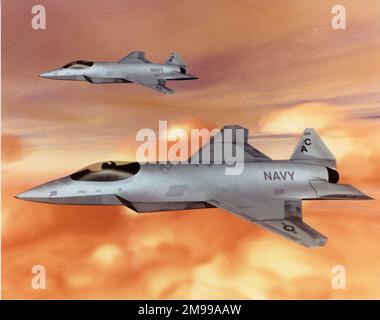 An artist?s impression of the McDonnell Douglas, Northrop Grumman and ...