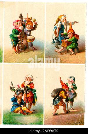 Gnomes and Humans Stock Photo - Alamy