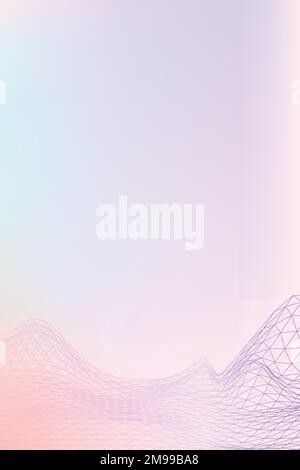 3D wave purple vector pattern design Stock Vector Image & Art - Alamy