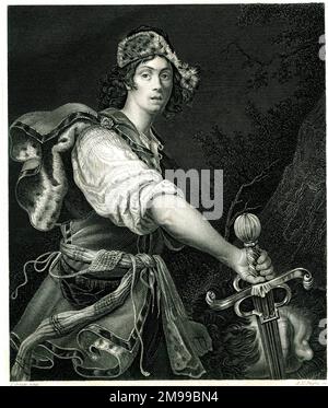 DAVID AND GOLIATH'S HEAD Stock Photo - Alamy