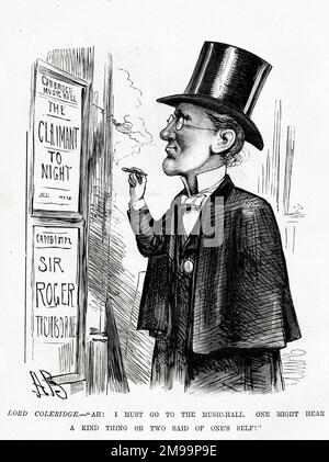 Sir John Duke Coleridge, lawyer Stock Photo - Alamy