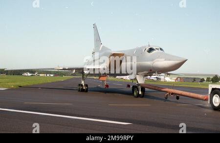 Tupolev Tu-22M-3 (unmarked) (msn 12112347), at the SBAC Farnborough Air ...