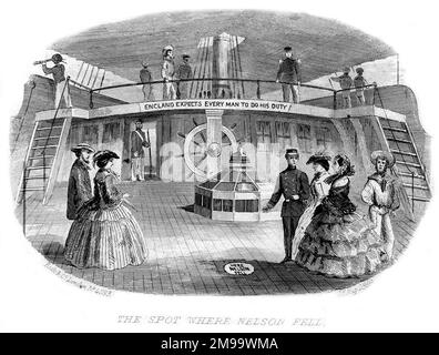 Ship’s wheel on HMS Victory, Portsmouth Historic Dockyard Stock Photo ...