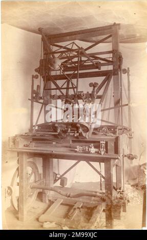 James Watt's Sculpture copying machinery (eidograph), taken at Watt's ...