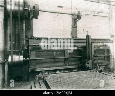 Photograph of "Old Face Plate Lathe", originally installed in the Soho ...