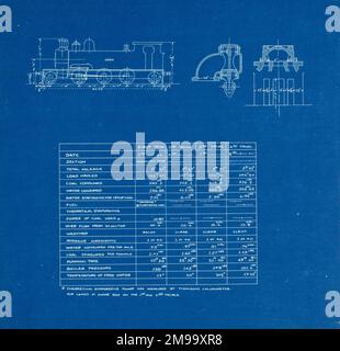 '6 WC tank engine by Richard Trevithick. 4th trial air and steam ...