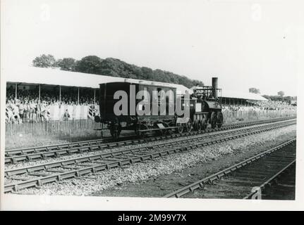 Locomotion was the first locomotive engine built by George Stephenson ...