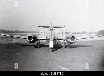 Rolls Royce Derwent 8 jet engine, Duxford, UK. The Derwent 8 was one of ...
