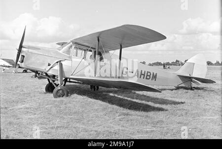 de Havilland DH.87 Hornet Moth G-ADKK (msn ) at Luton Airport Stock ...