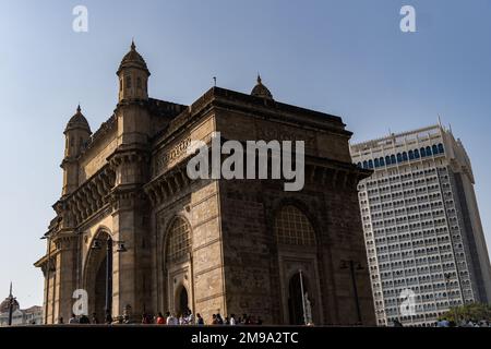 An amazing close-up of the Gateway of India, Mumbai's iconic monument ...