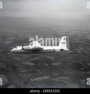Aircraft Handley Page Dart Herald design plan, 1950s Stock Photo - Alamy