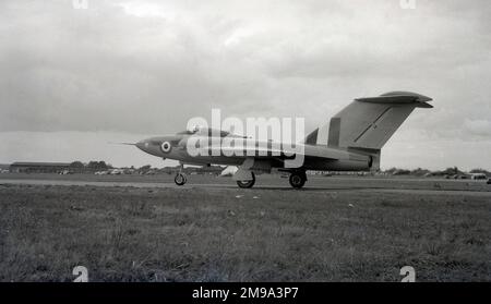 Gloster GA.5 Javelin 2nd prototype WD808, seen during its air display ...