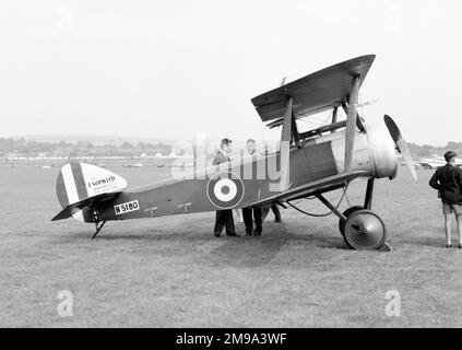(Royal Naval Air Service) Sopwith Dove/Pup N5180. This aircraft was ...