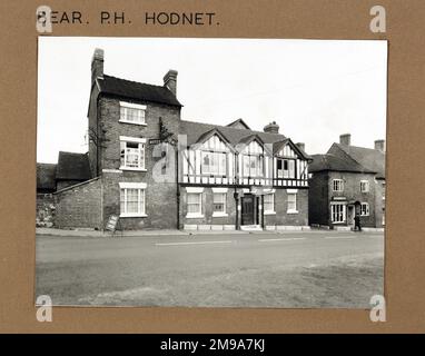 Photograph of Bear Hotel, Hodnet, Shropshire. The main side of the ...