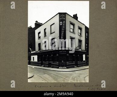 Photograph of Crown PH, Islington, London. The main side of the print ...