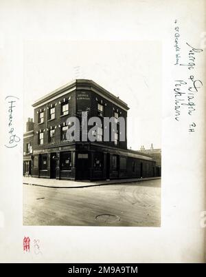 Photograph of George & Dragon PH, Peckham, London. The main side of the ...