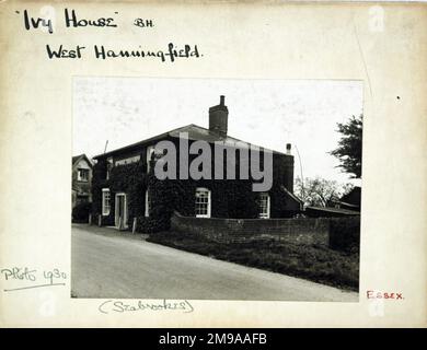 Photograph of Ivy House PH, West Hanningfield, Essex. The main side of ...