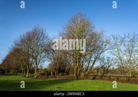 Site of the former Ribble Power Station. Penwortham, Lancashire Stock ...