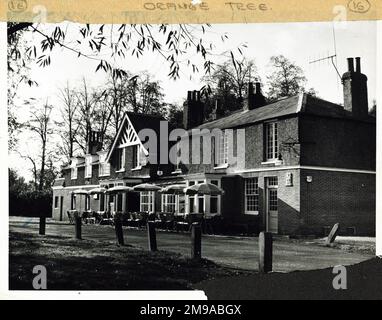 Photograph of Orange Tree PH, Totteridge, London. The main side of the ...
