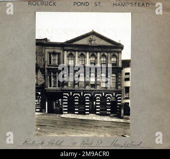 Photograph of Roebuck PH, Hampstead, London. The main side of the print ...