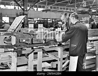 Heston Aerodrome in May, 1939. Heston was an airfield located to the ...