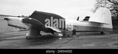 (ex Royal Air Force) - Percival P.34 Proctor III Z7197, outside the RAF ...