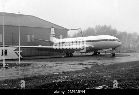 Comet 1XB (XM823) at the RAF Museum Cosford Stock Photo - Alamy