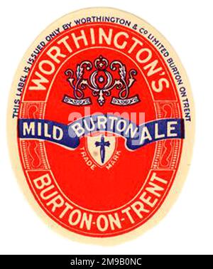 Worthington's Mild Burton Ale Stock Photo - Alamy