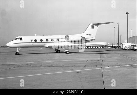 Grumman G-1159 Gulfstream II A9C-BG (msn 202 , later A9-CBG), of the ...