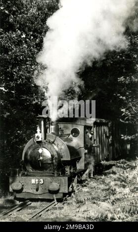 Talyllyn Railway - engine No 2 "Dolgoch" (built by Fletcher Jennings ...